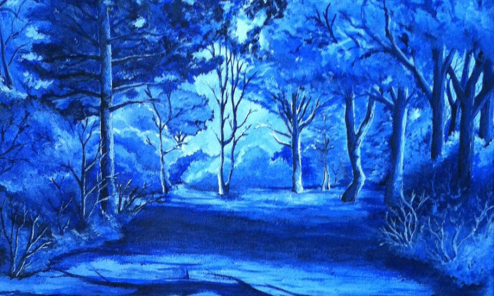 Monochromatic Painting | Crooked Tree Arts Center Monochromatic Painting | Crooked Tree Arts Center